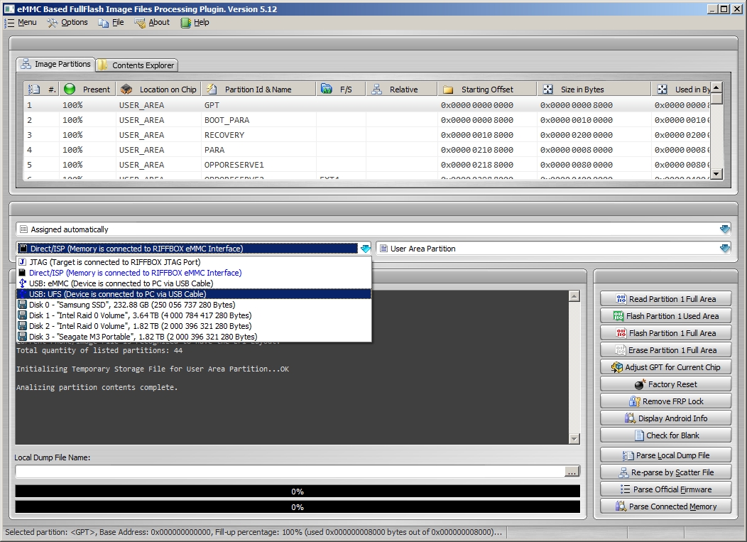 RIFF Box JTAG Manager v1.88, eMMC/UFS Plugin v5.12 and RIFF Box ...